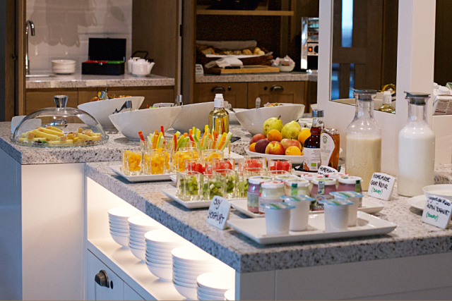 Pure.Food concept and Vegetarian Restaurant with plant-based food in ...